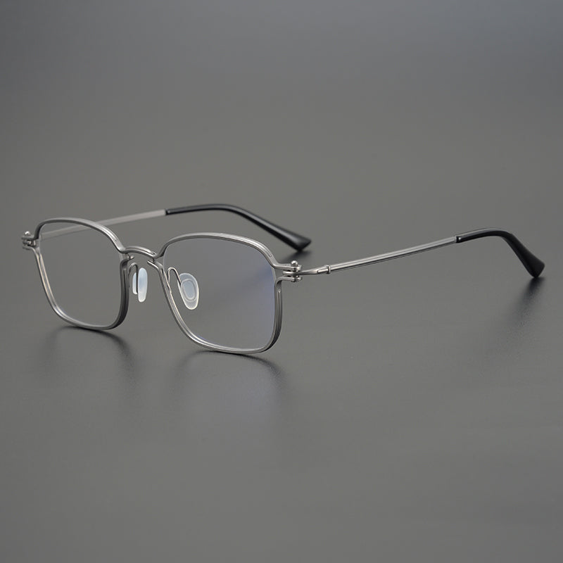 Royal Titanium Square Glasses Frame – Southood
